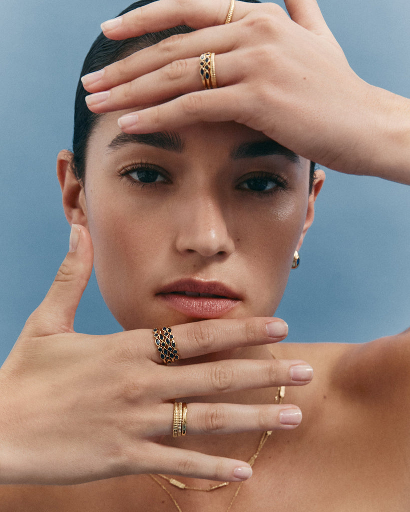 ELEMENTAL RING (18K GOLD VERMEIL) – KIRSTIN ASH (New Zealand)